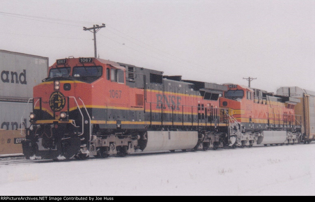BNSF 1067 West